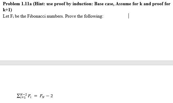 Solved proof by induction: Base case, Assume for k and proof | Chegg.com
