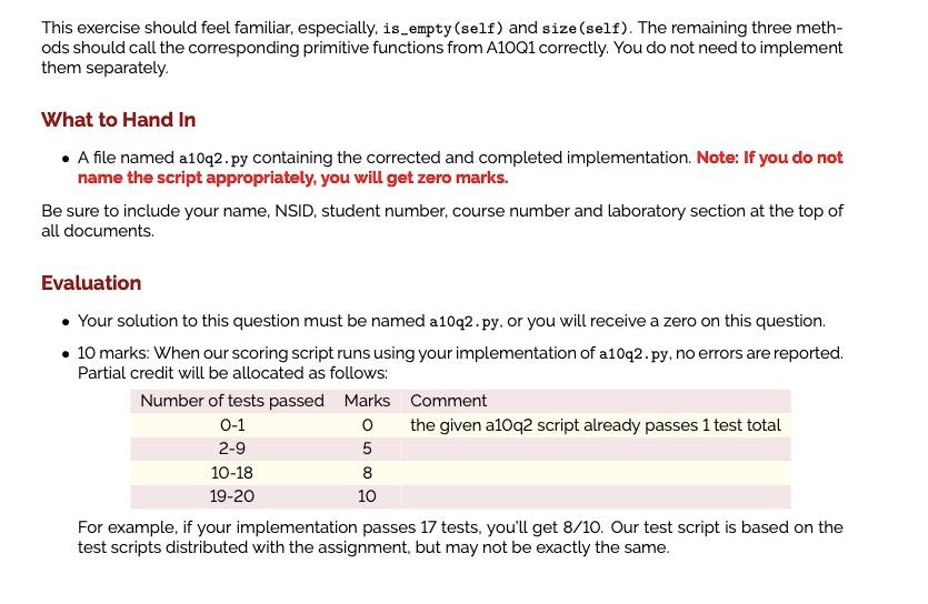 Solved Question 2 (10 points): Purpose: To implement an | Chegg.com