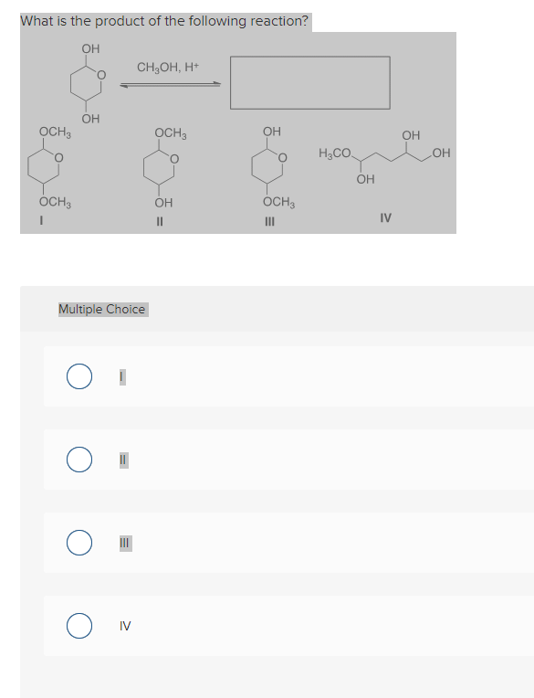 Solved What is the product of the following reaction? он | Chegg.com
