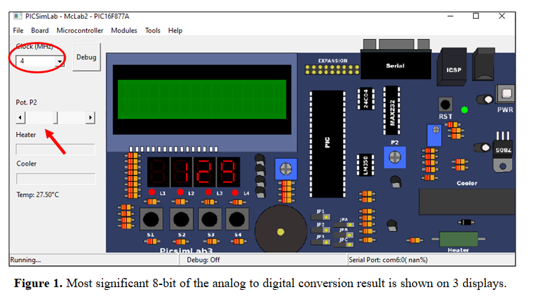 Solved Start PICSimLab. Select the board McLab2. Select | Chegg.com