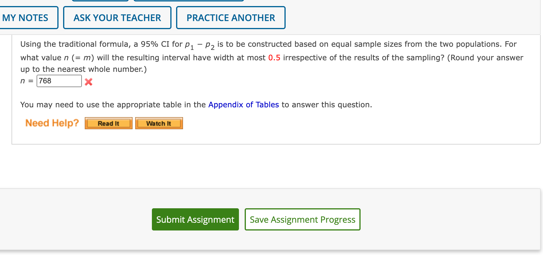 Solved Using the traditional formula, a 95% CI for p1−p2 is | Chegg.com