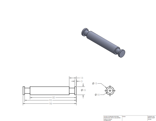 Solved Draw an assembly drawing of the phone holder as shown | Chegg.com