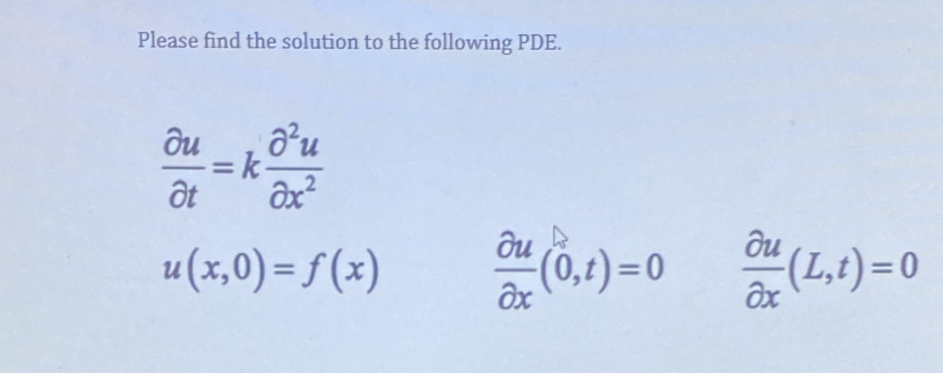 Solved Please find the solution to the following | Chegg.com
