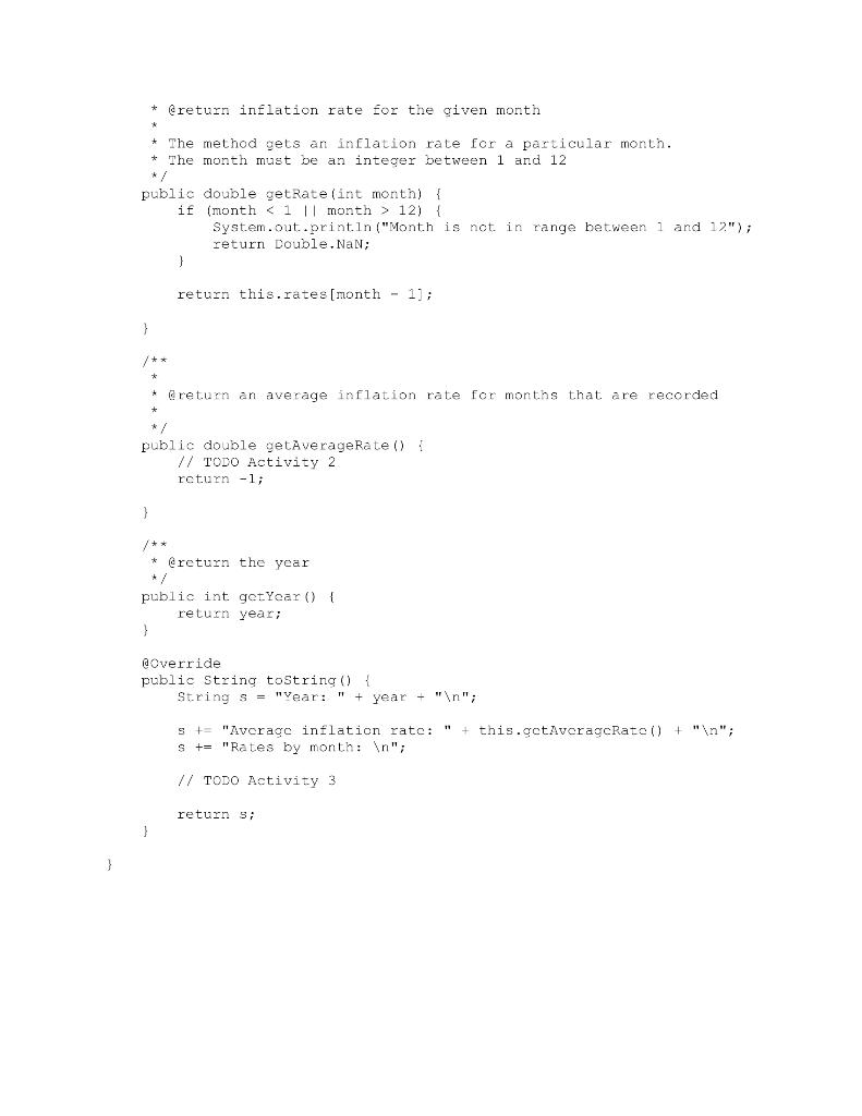 Solved private static final string Y2020_STR = "Ycar: | Chegg.com