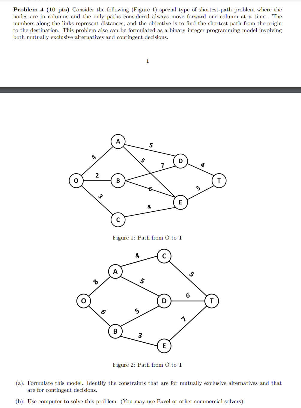 Solved Problem 4 (10 ﻿pts) ﻿Consider the following (Figure | Chegg.com