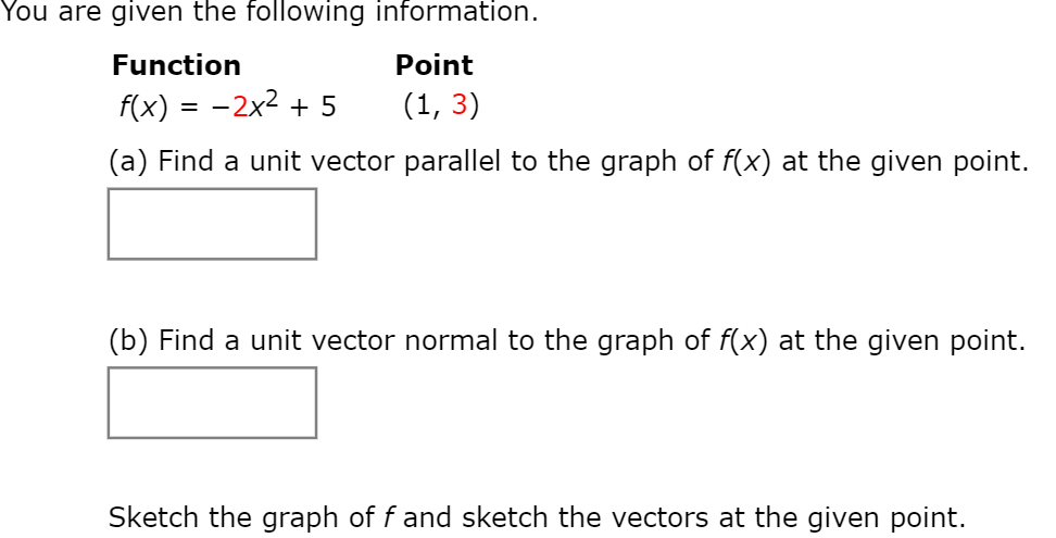 Solved You Are Given The Following Information Function 5663