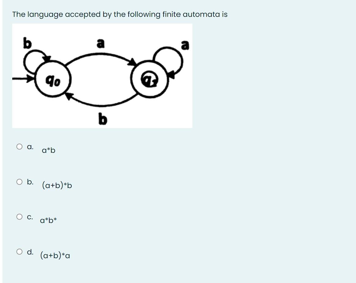 Solved Which one of the following languages are NOT regular? | Chegg.com
