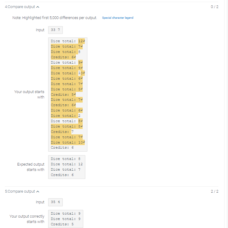 Solved JAVA Just focus on getting the corresponding output | Chegg.com