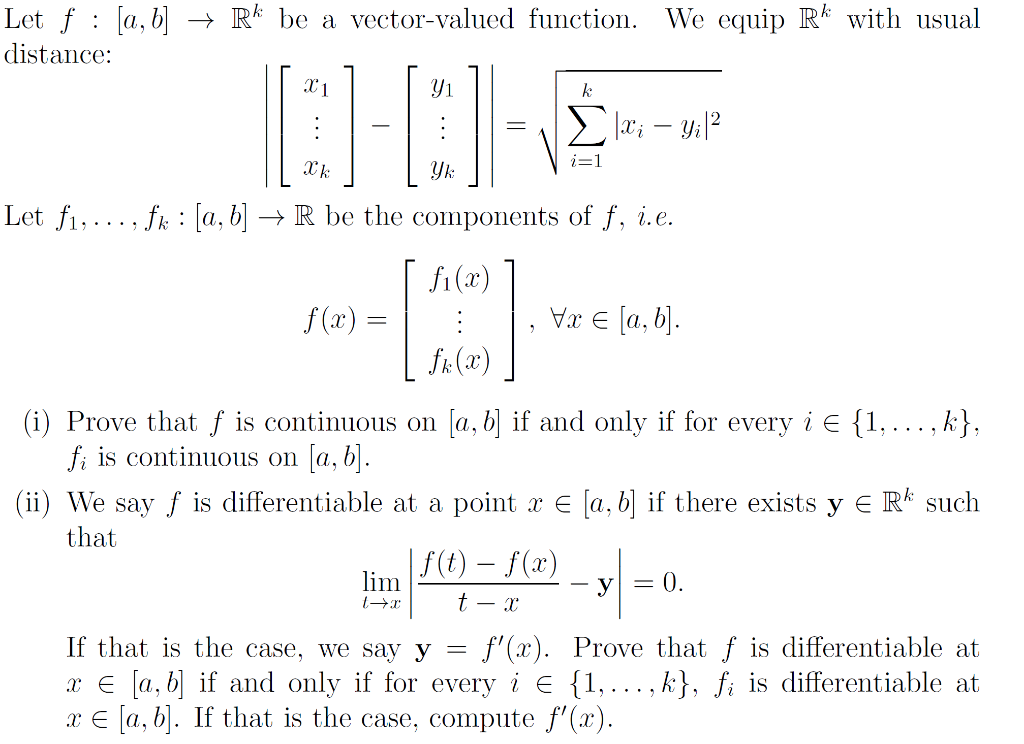 Solved It is from analysis course and we use Rudin. Could | Chegg.com