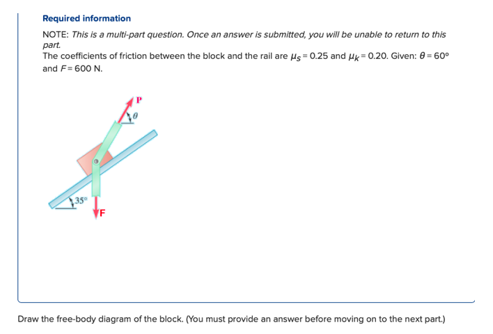 Solved a) Determine the smallest value of P required to keep | Chegg.com