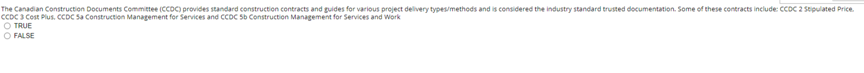 Solved CCDC 3 Cost Plus, CCDC 5a Construction Management for | Chegg.com