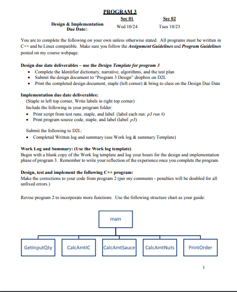 Can someone write a program in C++ format for Linux | Chegg.com