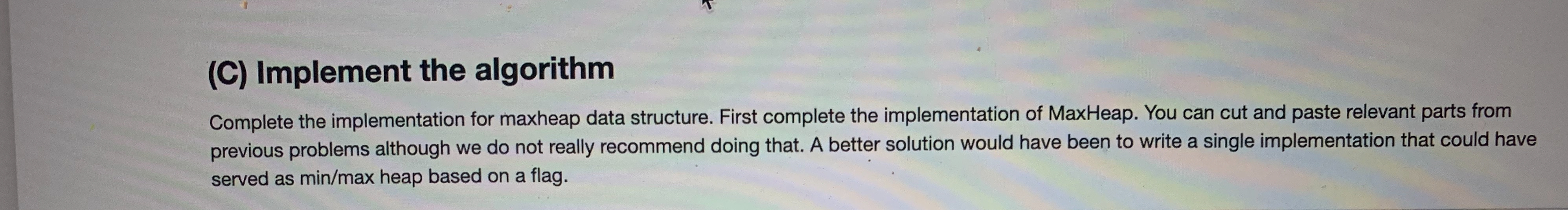 Solved Show me the steps to solve (C) ﻿Implement the | Chegg.com