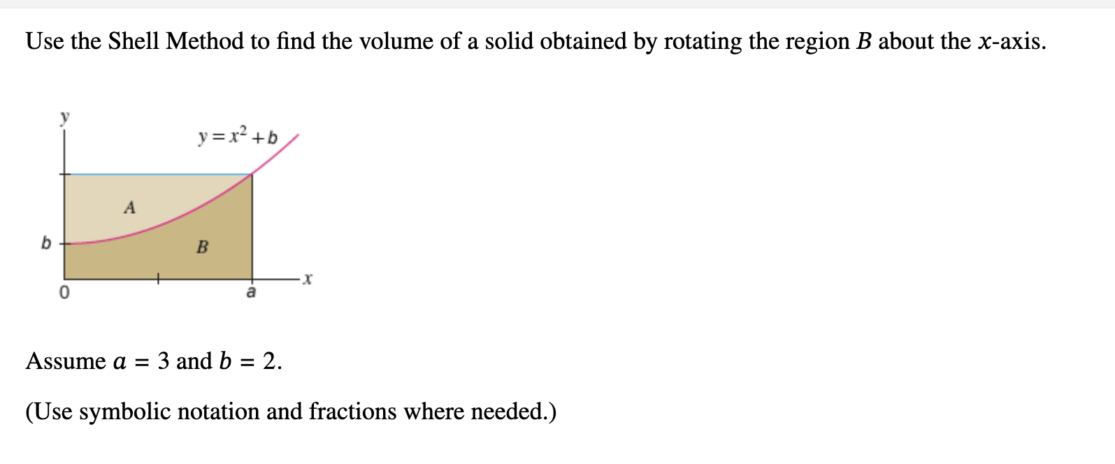 Solved Use the Shell Method to find the volume of a solid | Chegg.com