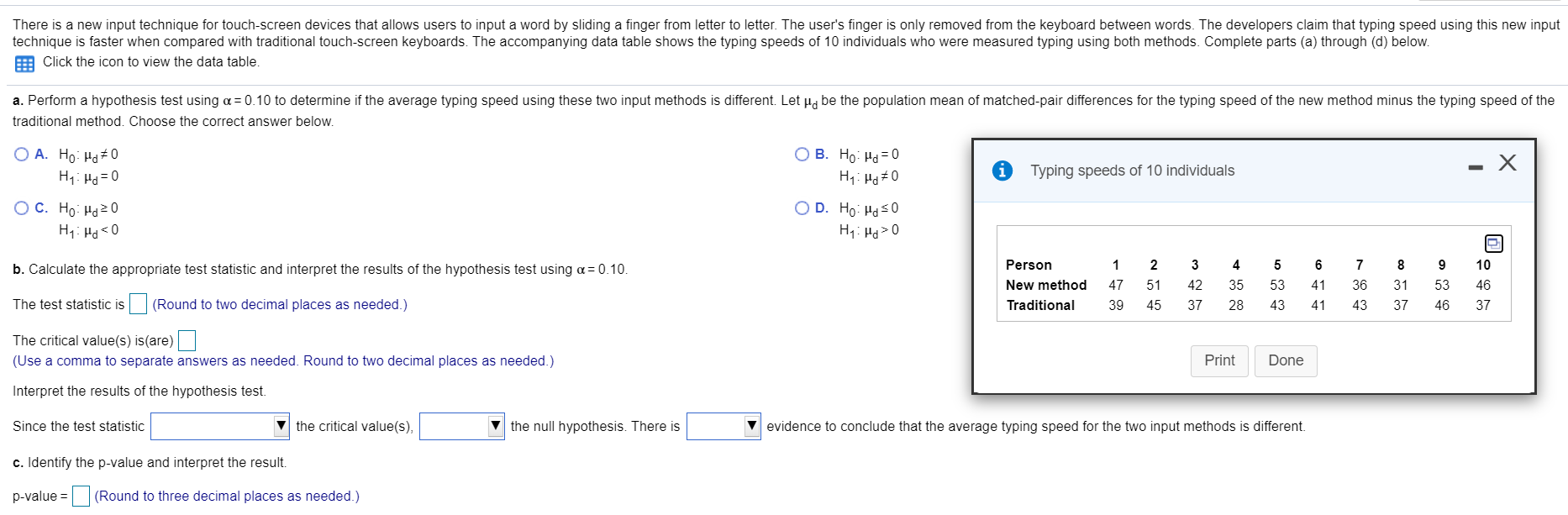 Solved There is a new input technique for touch-screen | Chegg.com