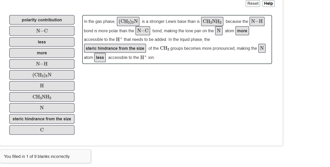 Solved I filled in 1 ﻿of 9 ﻿blanks incorrectly. please help | Chegg.com
