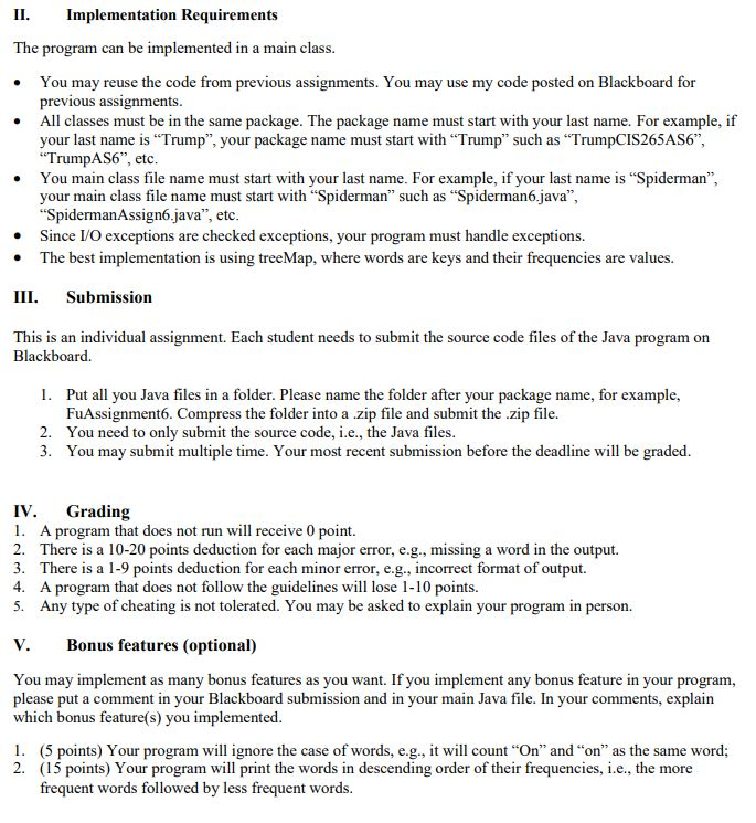 1. General Description In this assignment, you will | Chegg.com