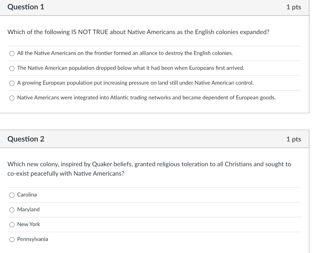 Solved Which of the following IS NOT TRUE about Native | Chegg.com