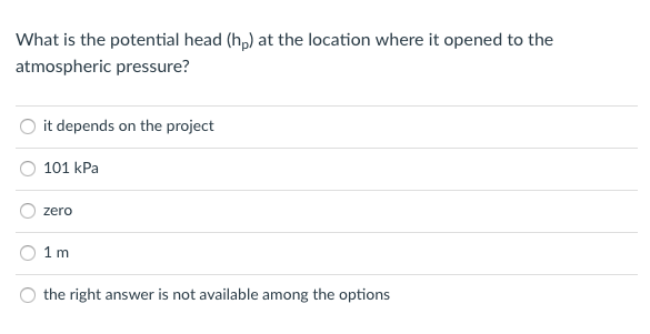 Solved In geotechnical engineering, what is the total head | Chegg.com