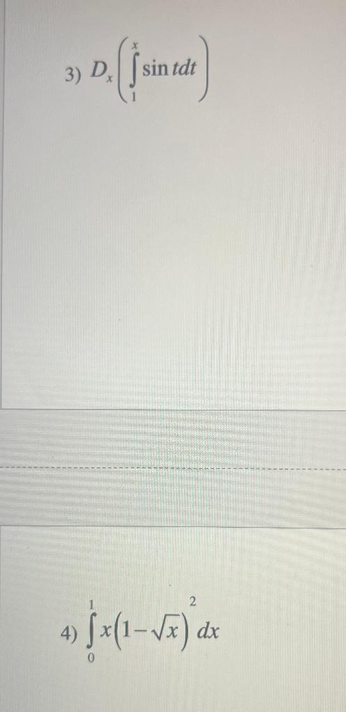 Solved Evaluate. These questions are over the definitive | Chegg.com