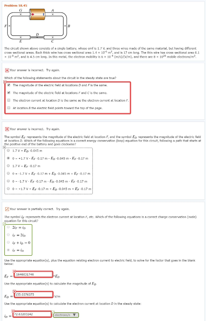 Solved: Problem 18.45 The Circuit Shown Above Consists Of ... | Chegg.com