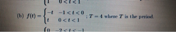 Solved Plot each of the following functions and find it’s | Chegg.com