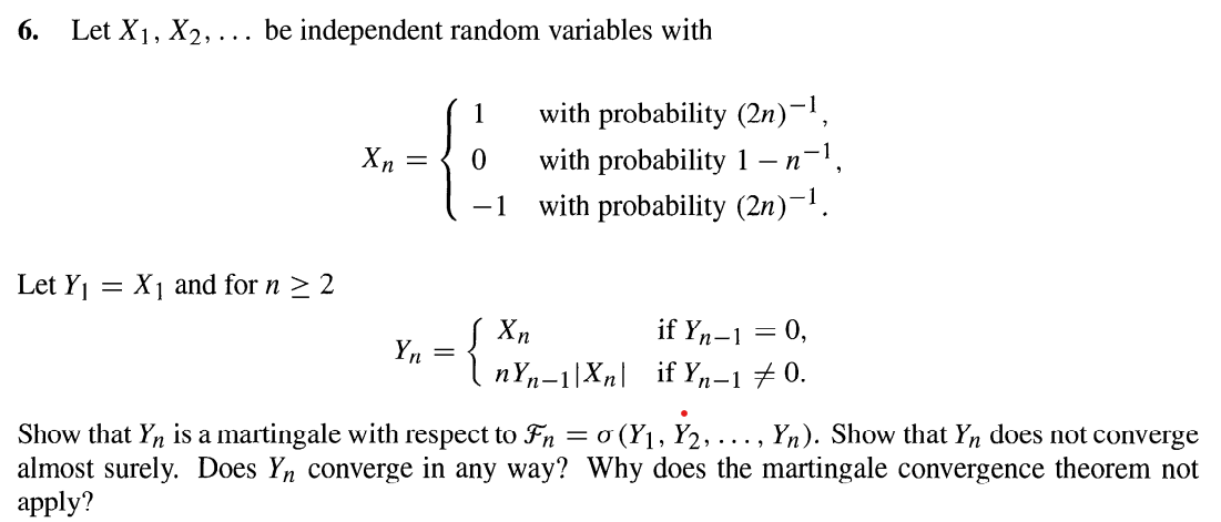 Solved Let x1,x2, ...be independent random variables | Chegg.com