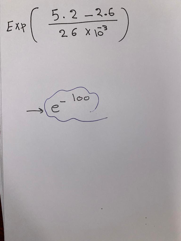 Solved Exp 5.2-2.6 26 X 103 loo е e | Chegg.com
