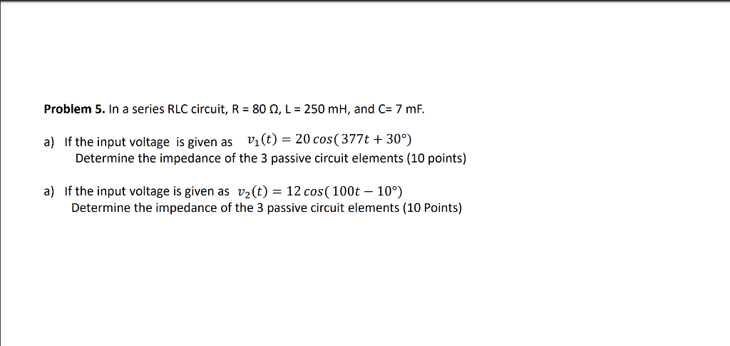 Solved Problem 1. A current source for a linear circuit is | Chegg.com