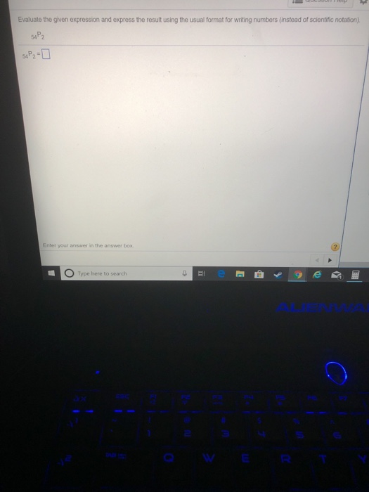 Solved Evaluate the given expression and express the result | Chegg.com