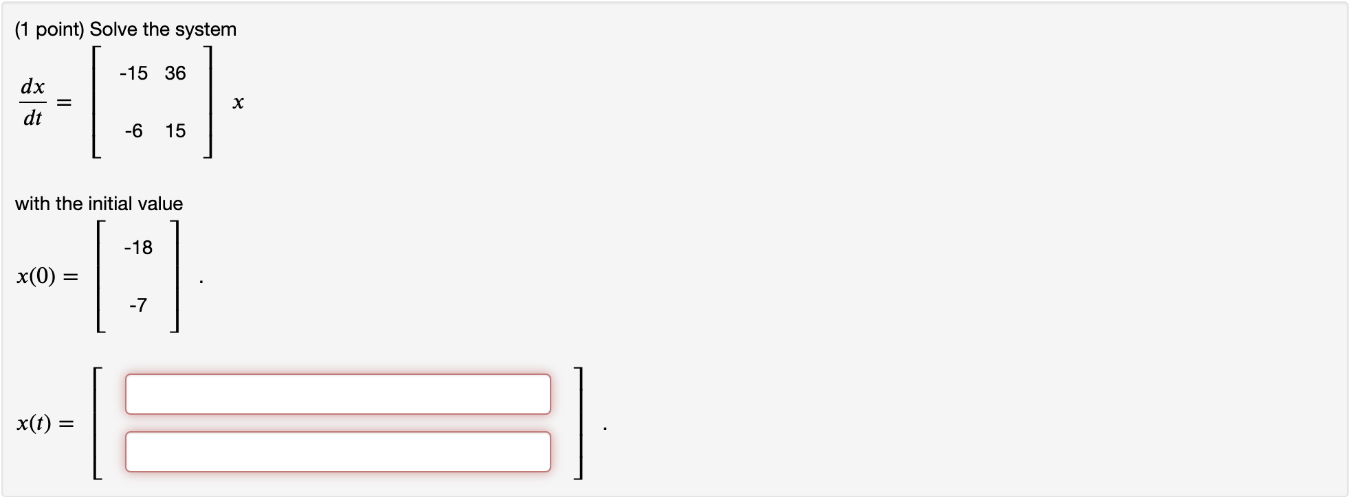 Solved Solve the | Chegg.com