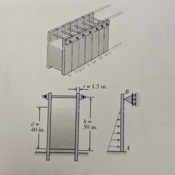 Solved A temporary wood flume serving as a channel for | Chegg.com