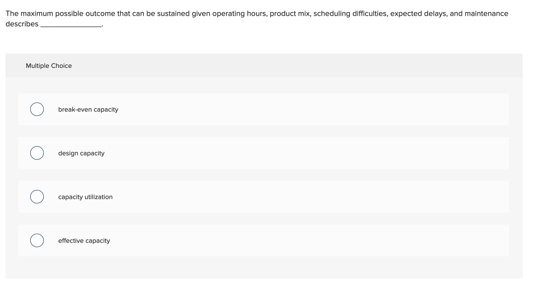 Solved The maximum possible outcome that can be sustained | Chegg.com