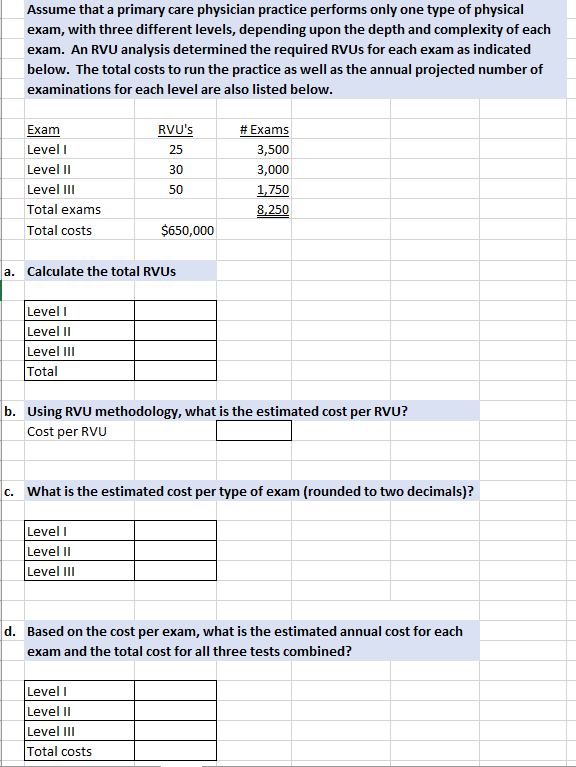 Solved Assume that a primary care physician practice | Chegg.com