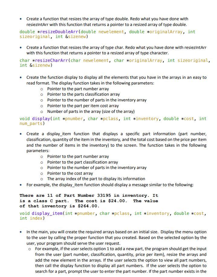 Solved language is c++ do part B use fileio please | Chegg.com
