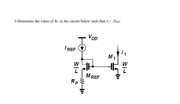 Solved 3-Determine the value of Rp in the circuit below such | Chegg.com