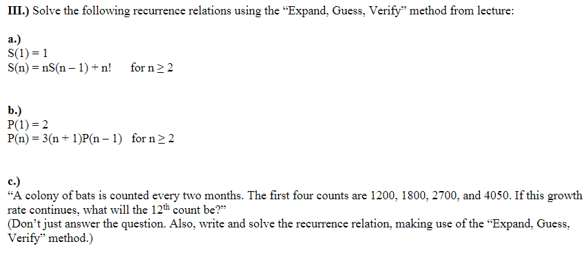 [Solved]: [ begin{array}{l} mathrm{S}(1)=1 mathrm{~
