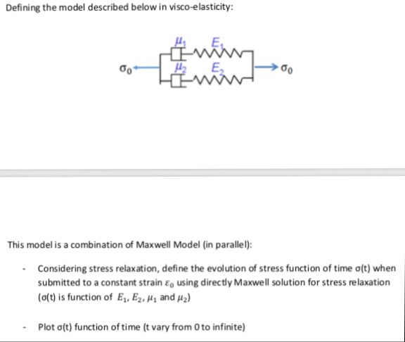Solved Defining the model described below in | Chegg.com
