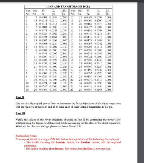Solved The 26-bus power system network of an electric | Chegg.com