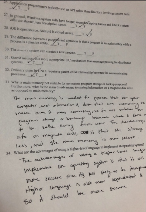 Solved Applcation programmers typically use an API rather | Chegg.com