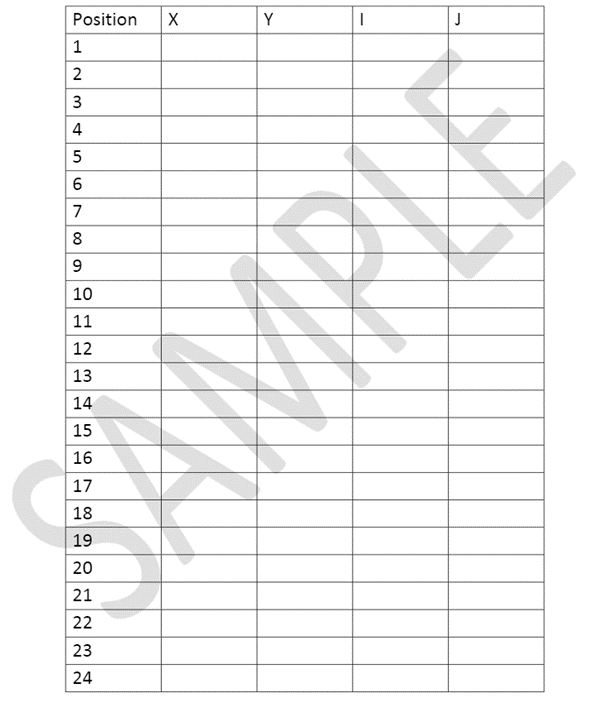 1.- Write a word address program for milling the | Chegg.com