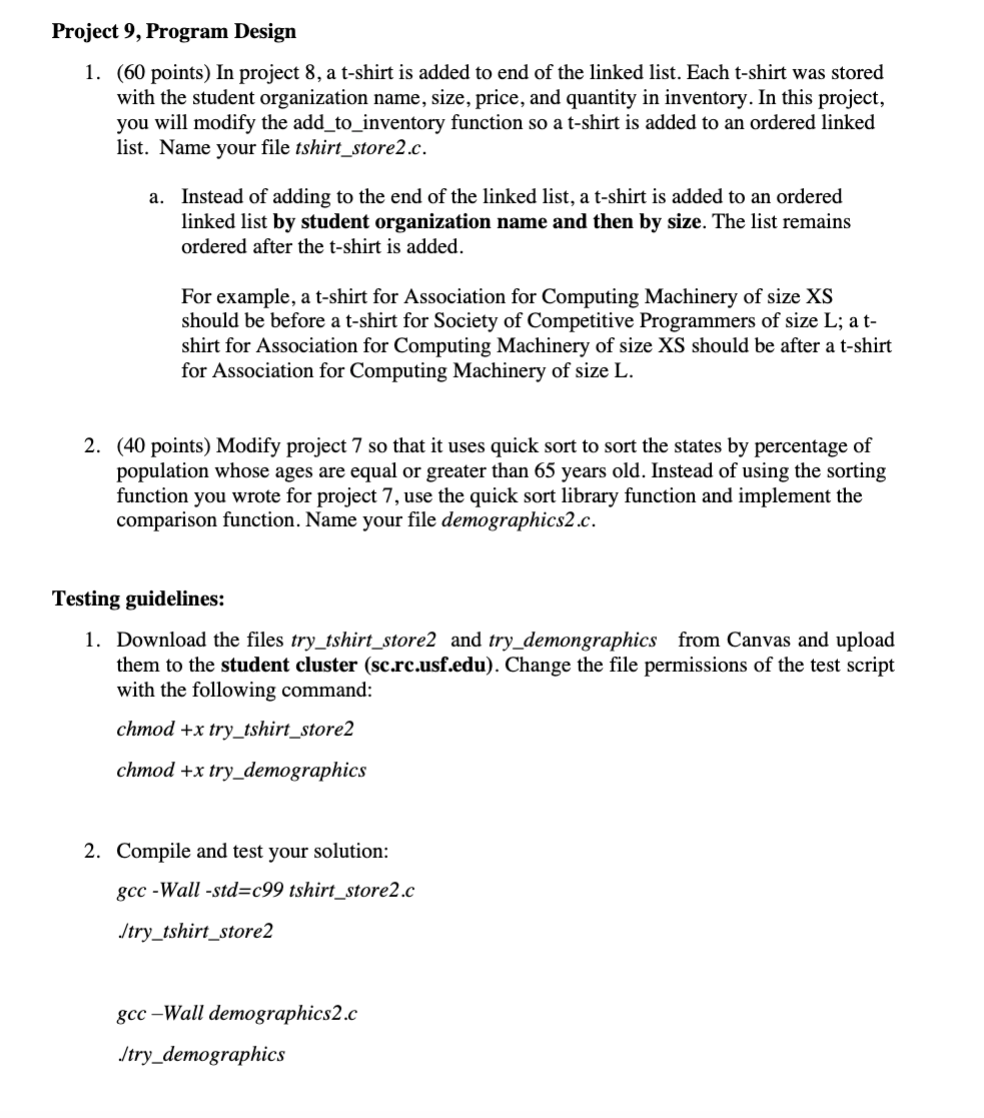 Program Design C++ Project 7 /*Peter Kovats The | Chegg.com