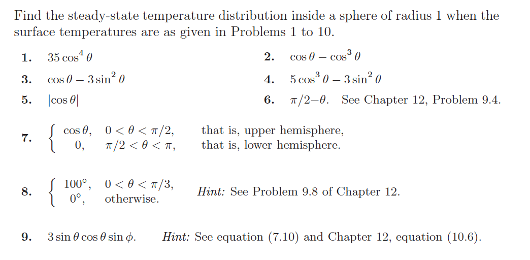 Solved Find the steady-state temperature distribution inside | Chegg.com