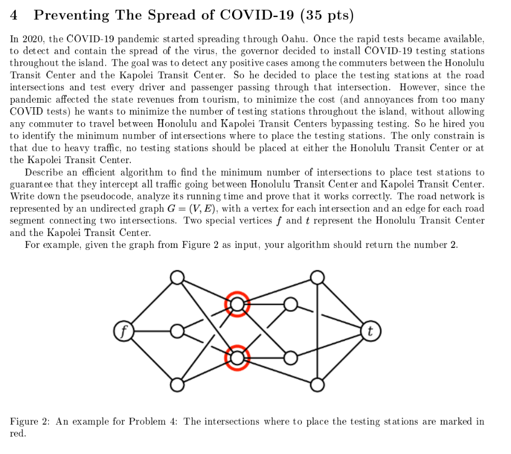 Solved In 2020, the COVID-19 pandemic started spreading | Chegg.com