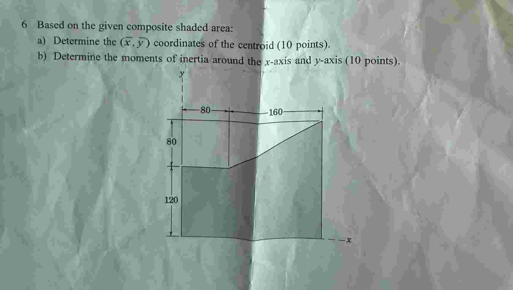 Solved Based on ﻿the given composite shaded area:a. | Chegg.com