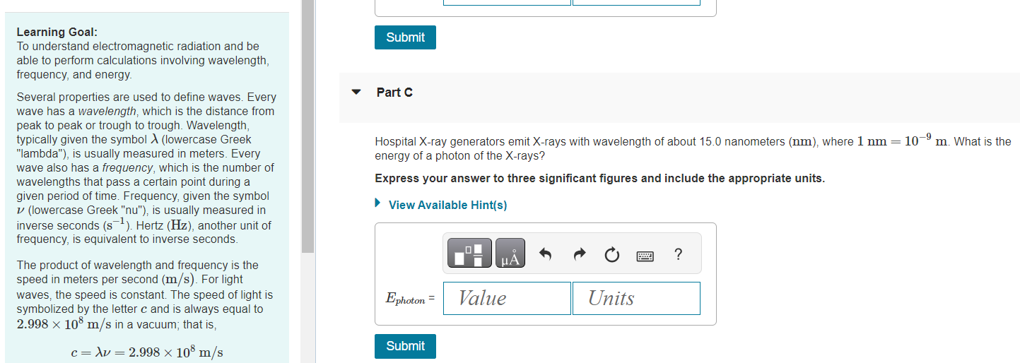 Solved Learning Goal: To understand electromagnetic | Chegg.com