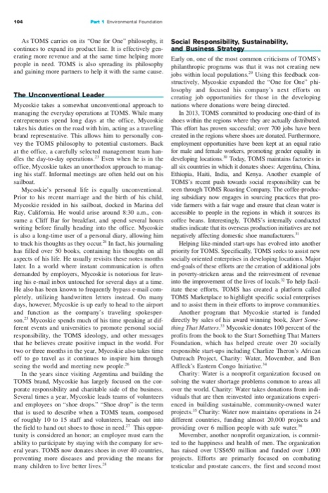 Solved Answer the below question from the article from the | Chegg.com