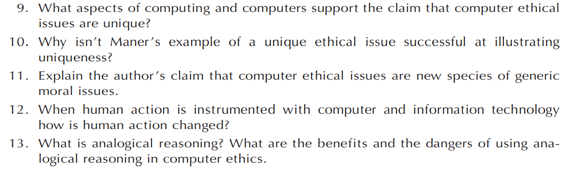 Solved 9. What aspects of computing and computers support | Chegg.com