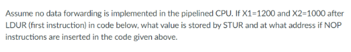 Rewrite the assembly code and insert the NOP | Chegg.com