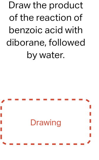 Solved Draw the product of the reaction of benzoic acid with | Chegg.com